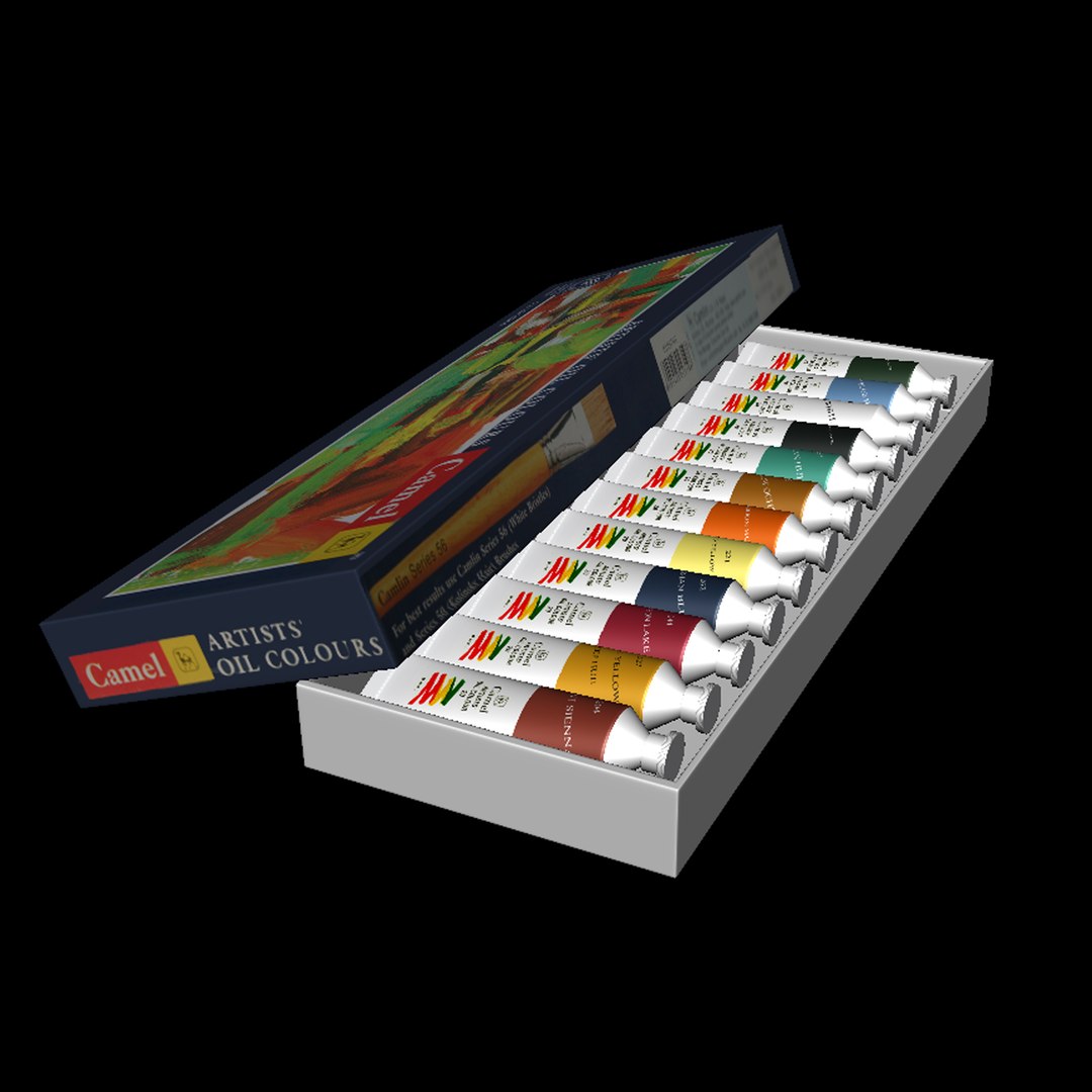 artist color box obj