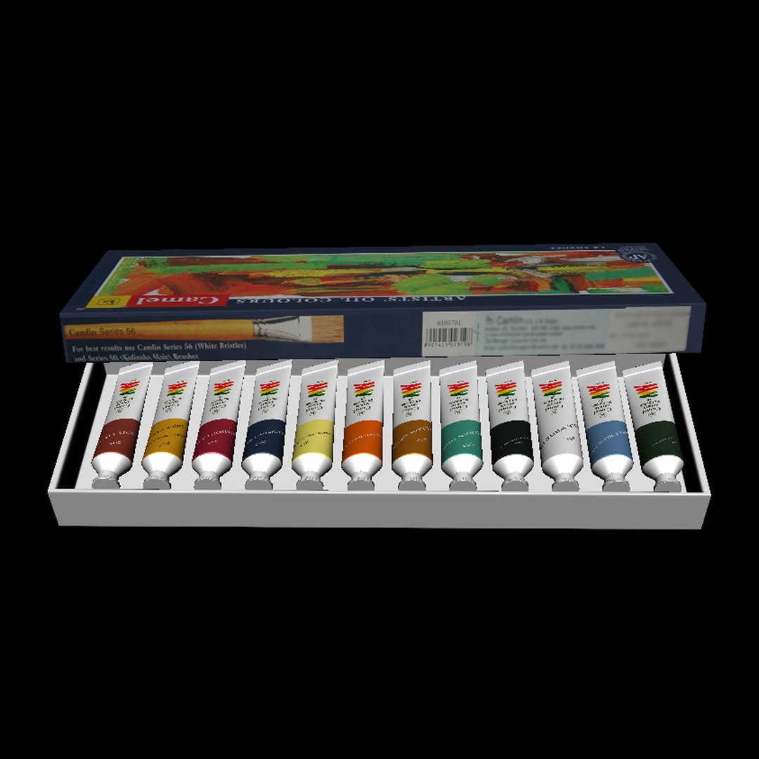 artist color box obj