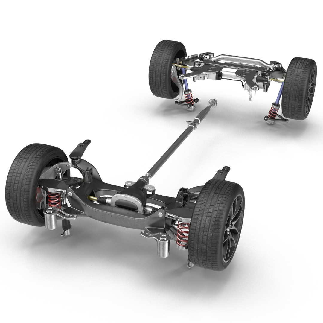 3d 3ds sedan chassis