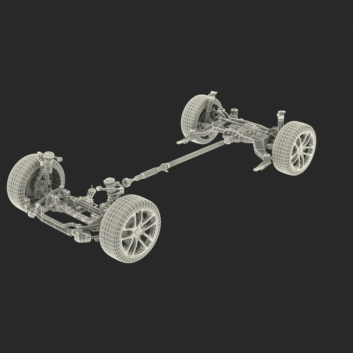 3d 3ds sedan chassis