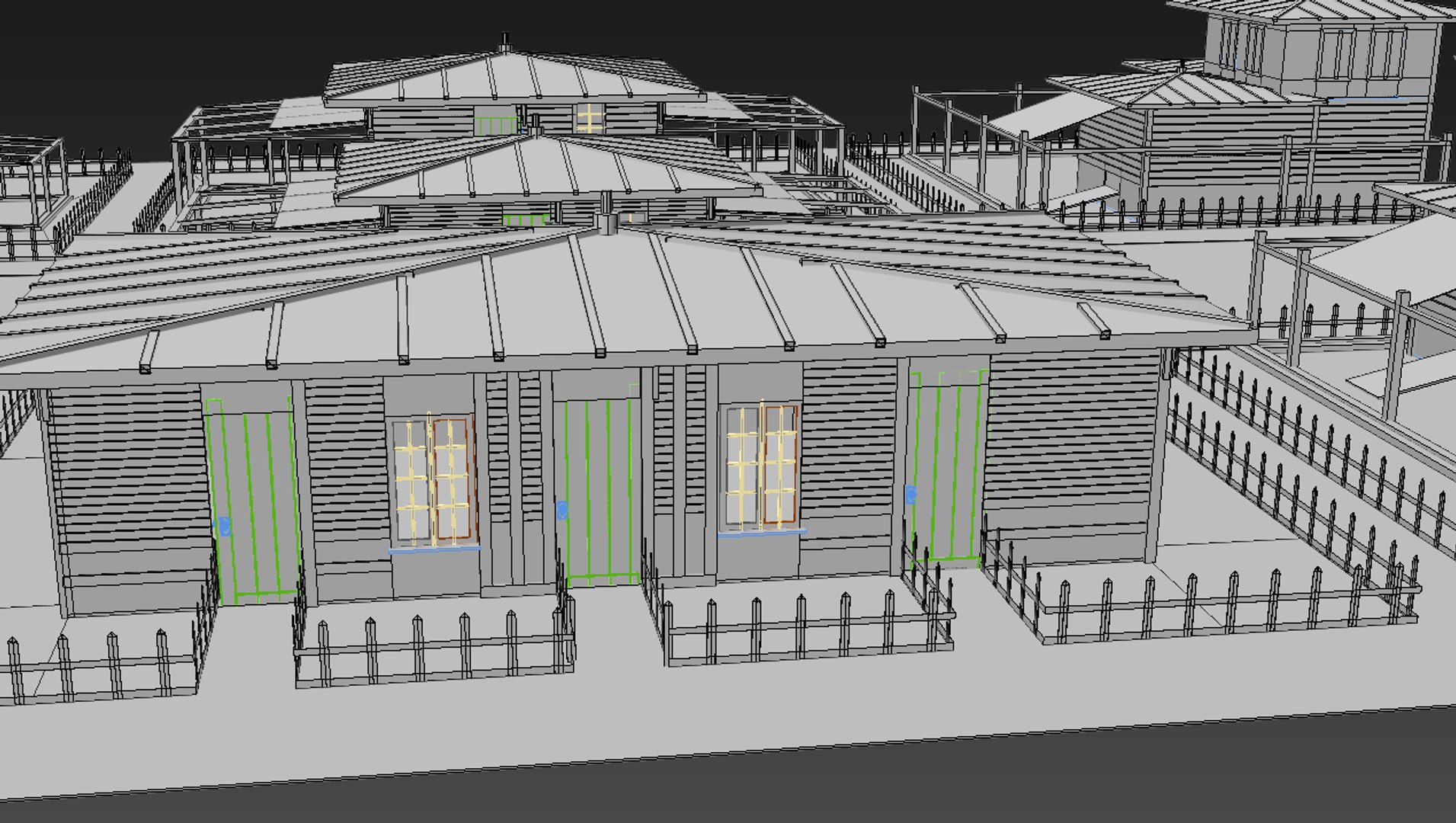 3d farm model