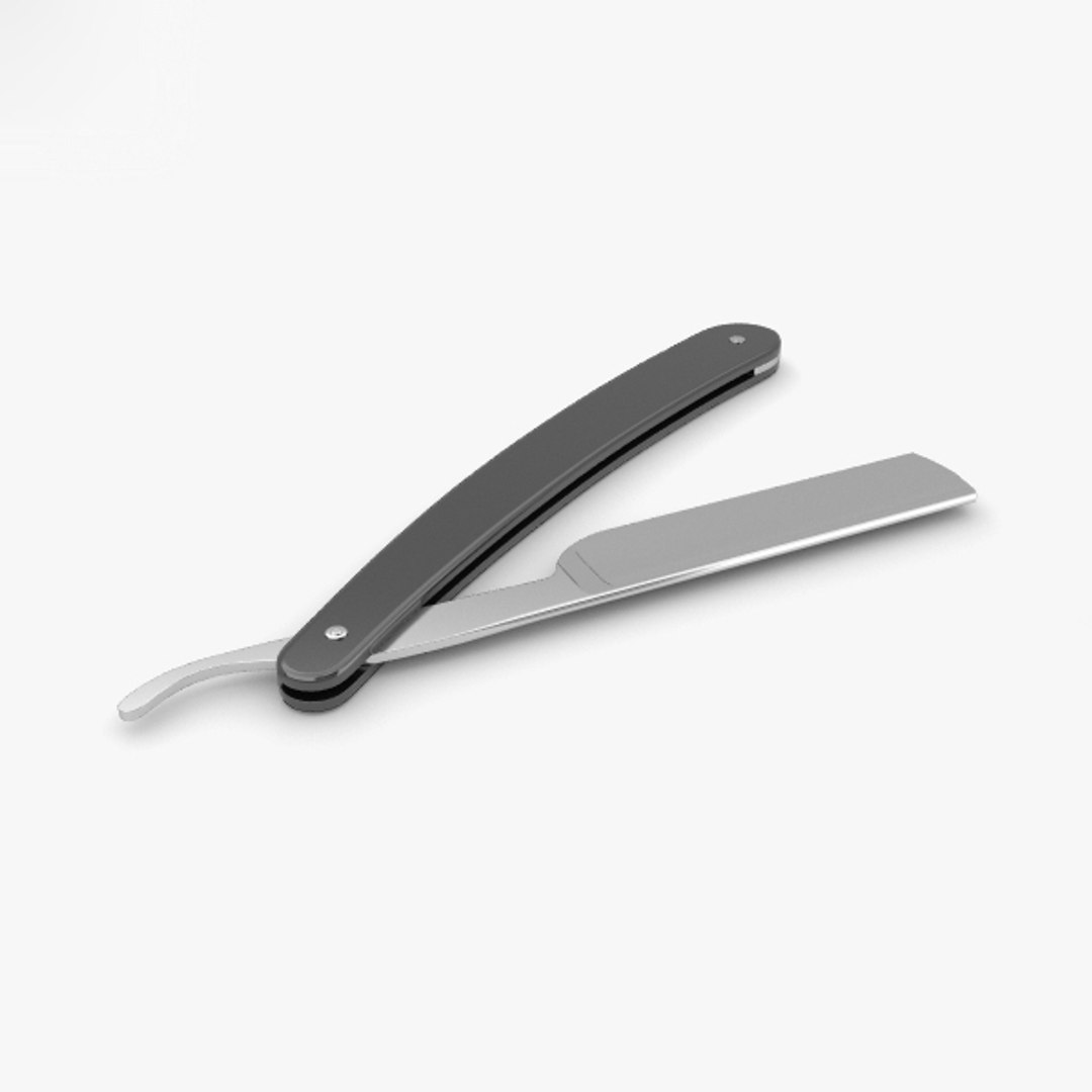 Straight razor 3D model - TurboSquid 1415892