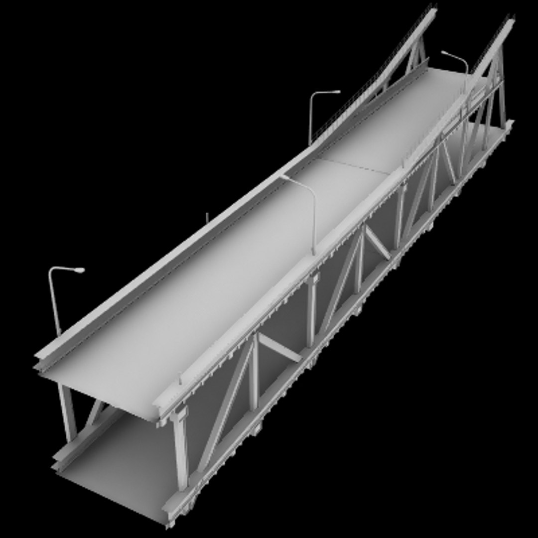 Bridge Section 3d Model