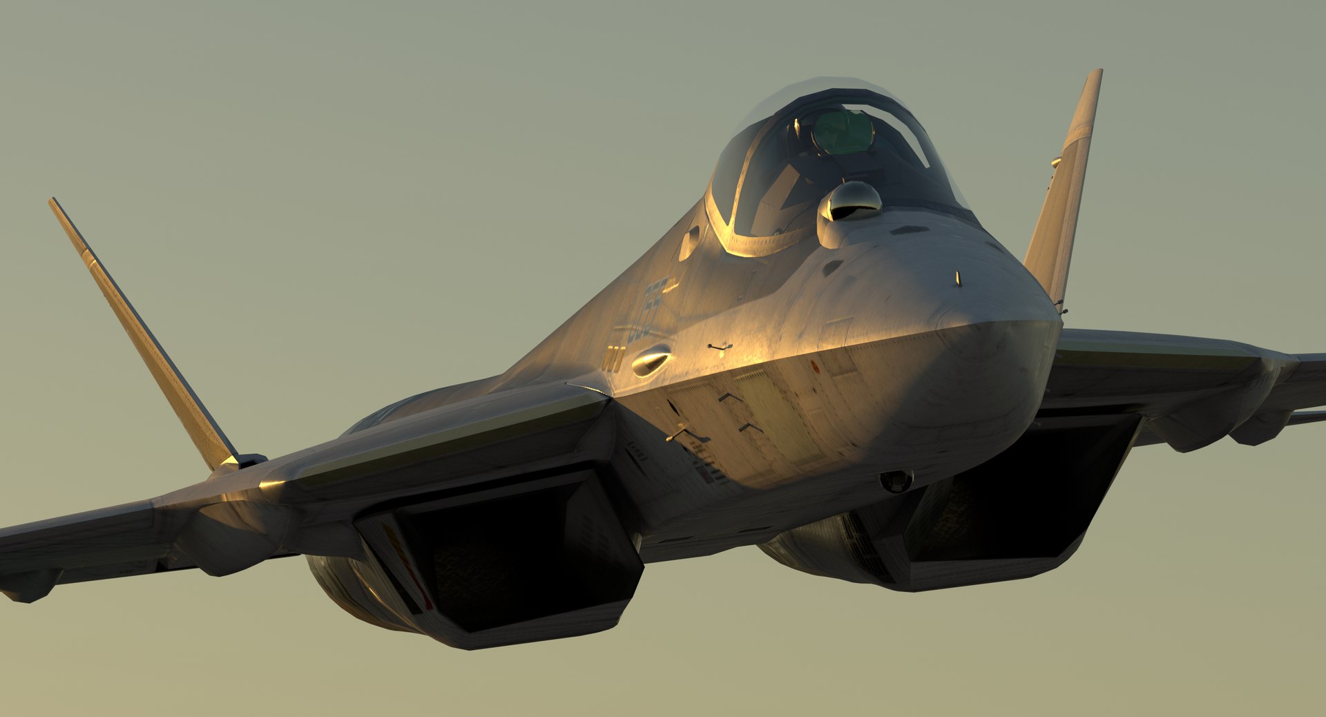 3D Sukhoi Su57 Prototype 055 - TurboSquid 1424189