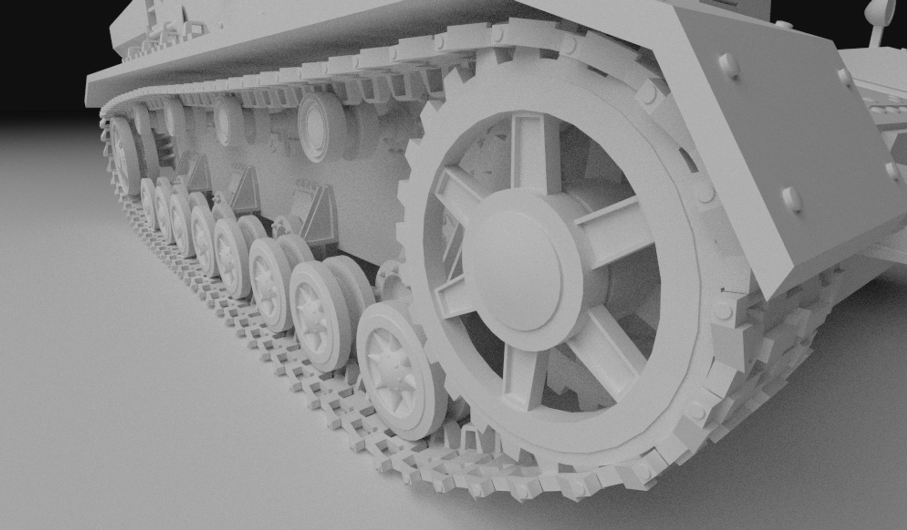 3d German Ww2 Tank Panzer