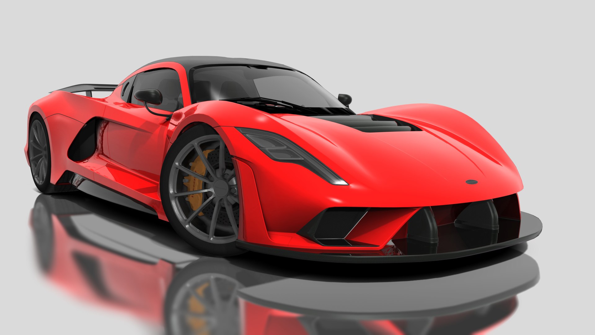 Hennessey Venom F5 Concept 3D Model - TurboSquid 2404467