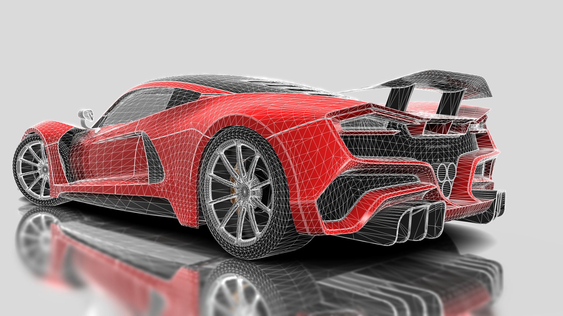 Hennessey Venom F5 Concept 3D Model - TurboSquid 2404467