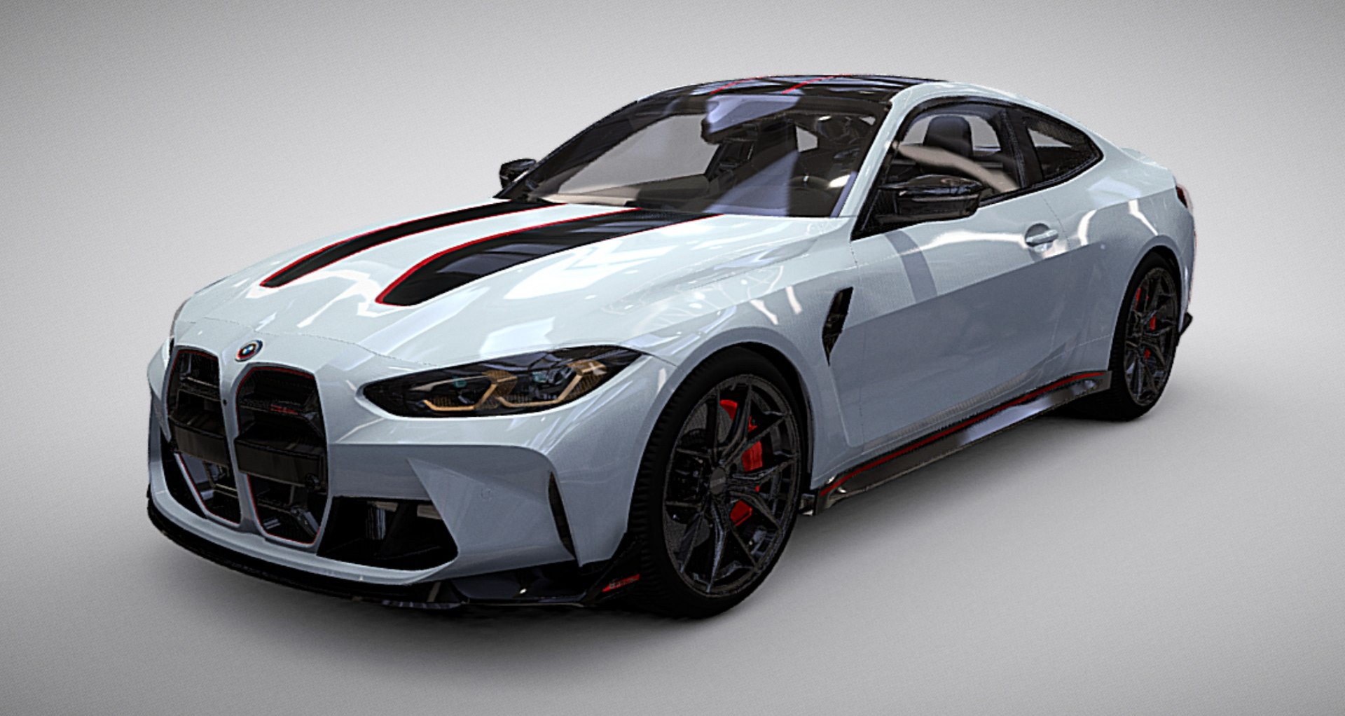 BMW M4 Csl Model - TurboSquid 2225003