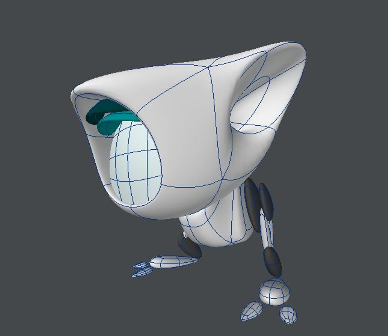 3d camera robotic model