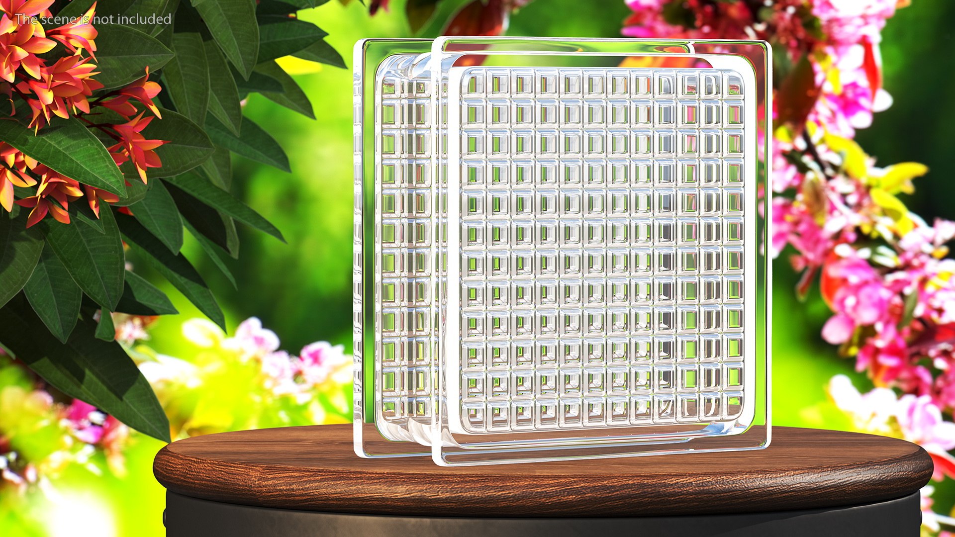 3D Model Quadra Glass Block - TurboSquid 1830862