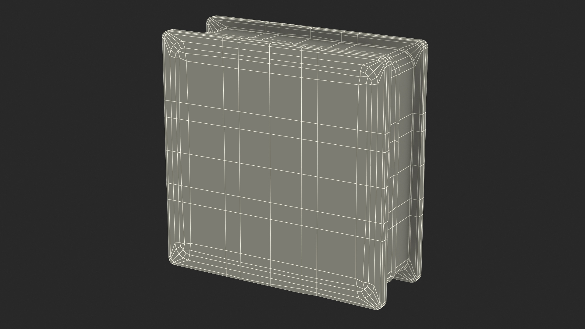 Quadra Glass Block Modelo 3D - TurboSquid 1830862