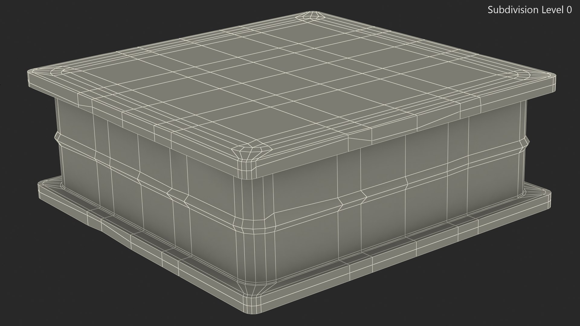 3D model Quadra Glass Block - TurboSquid 1830862