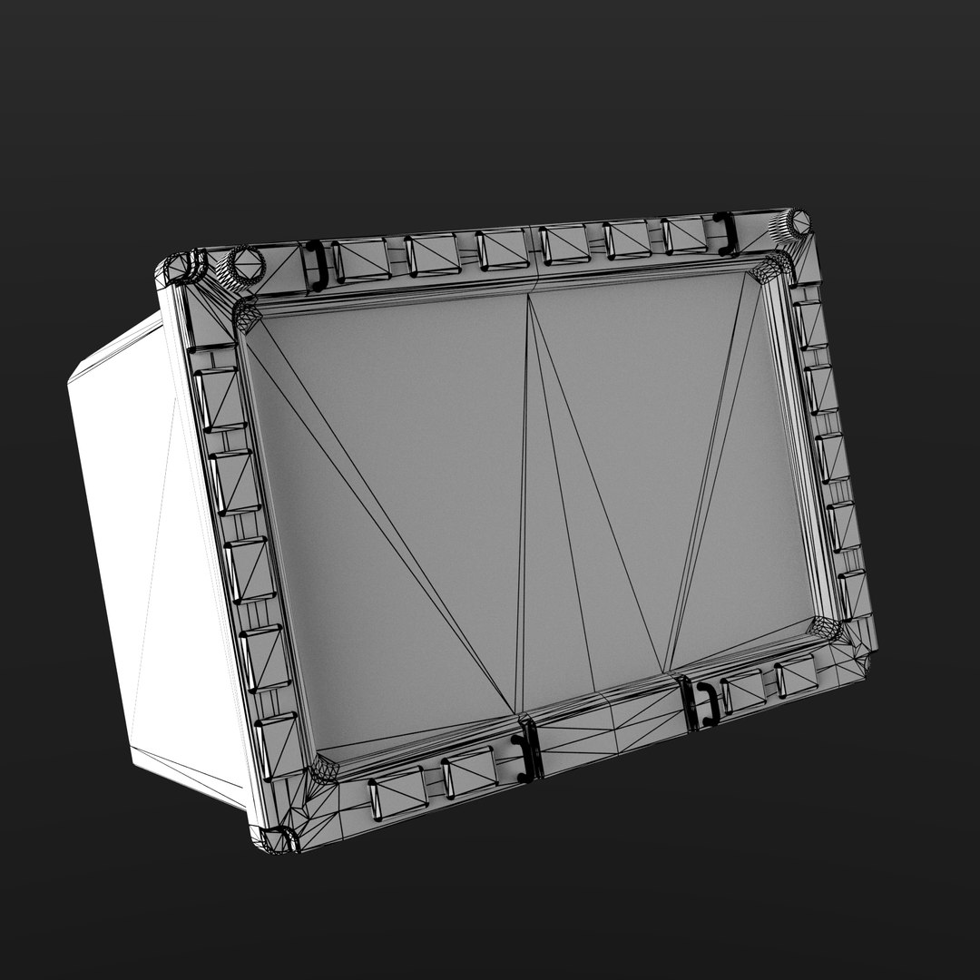 MFD Multi Function Display 3D Model - TurboSquid 1729933