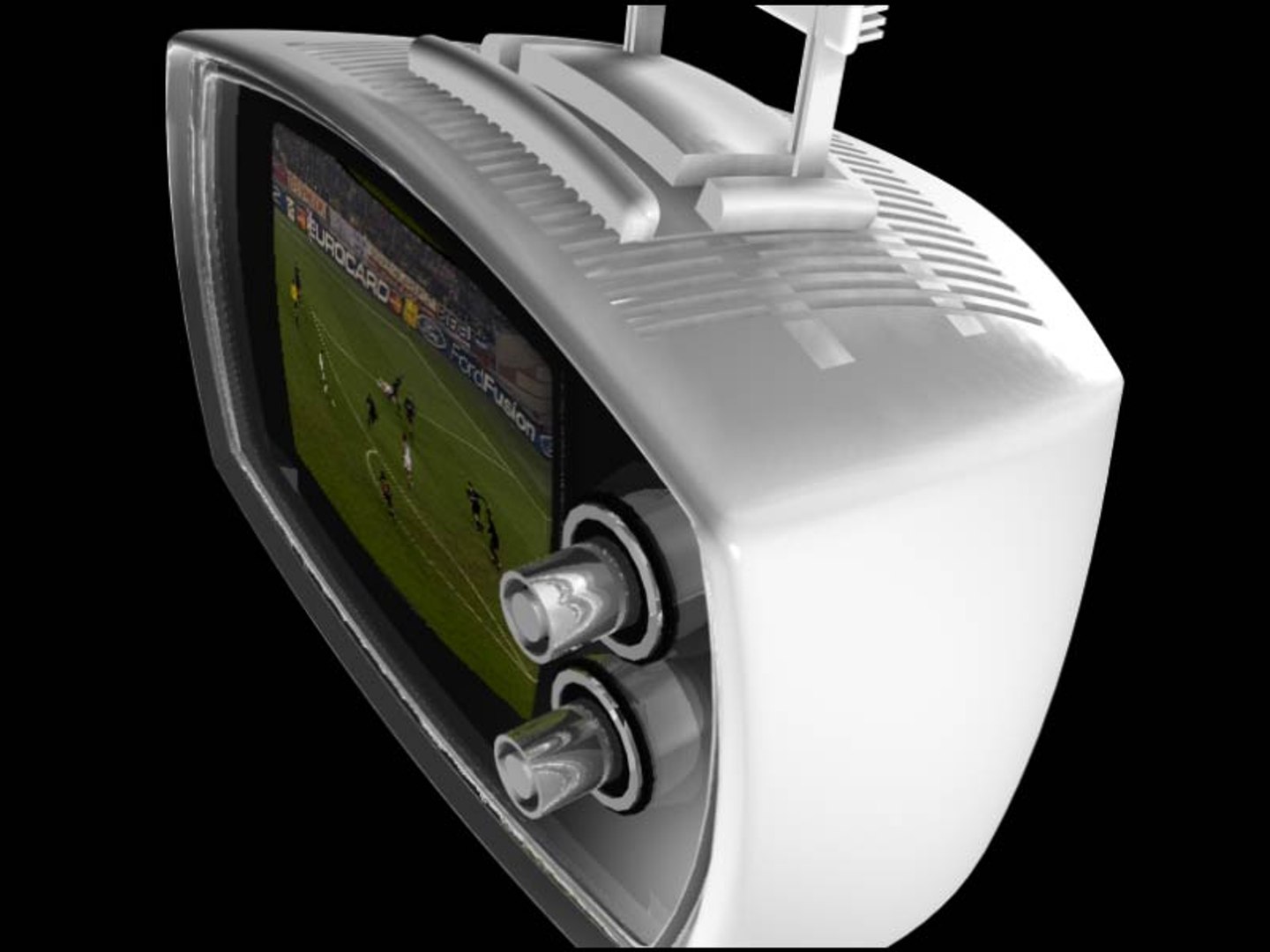 3d Retro Tv