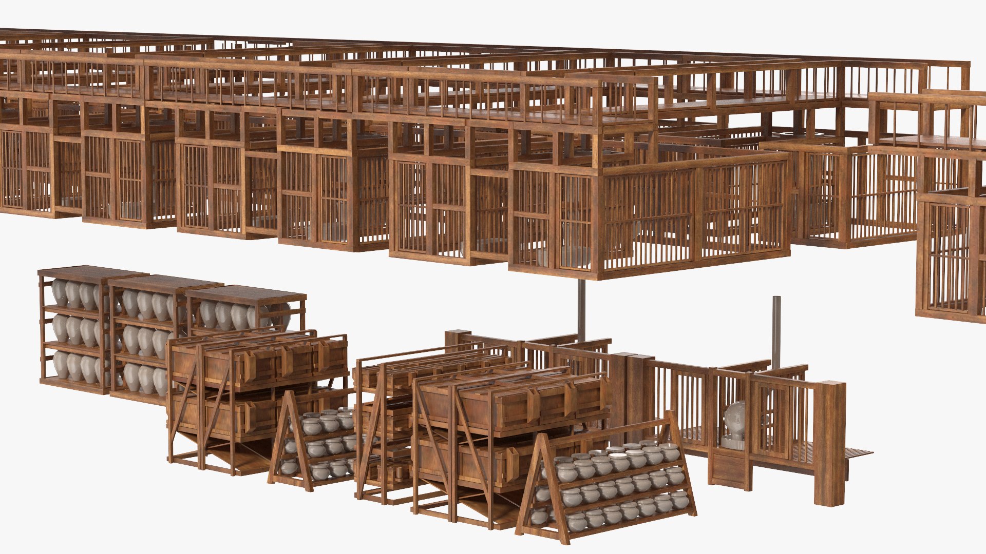 Noah Ark Cross Section with transparency 3D model - TurboSquid 1785482
