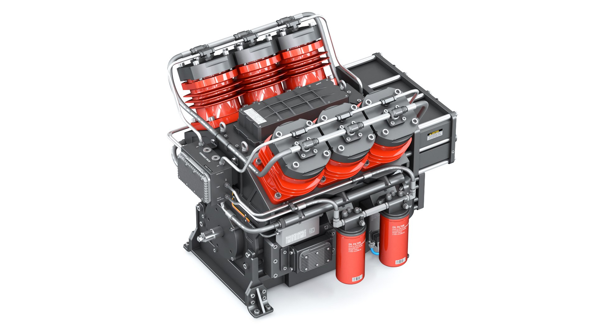 3D Model Engine V6 - TurboSquid 2167109