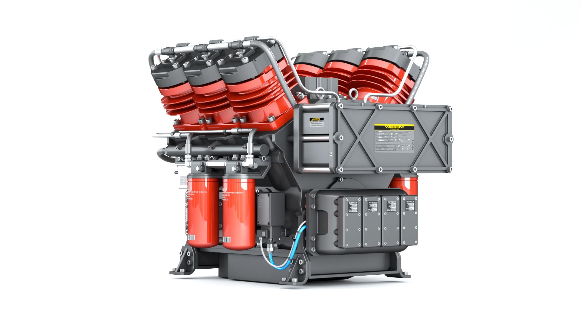 3D Model Engine V6 - TurboSquid 2167109