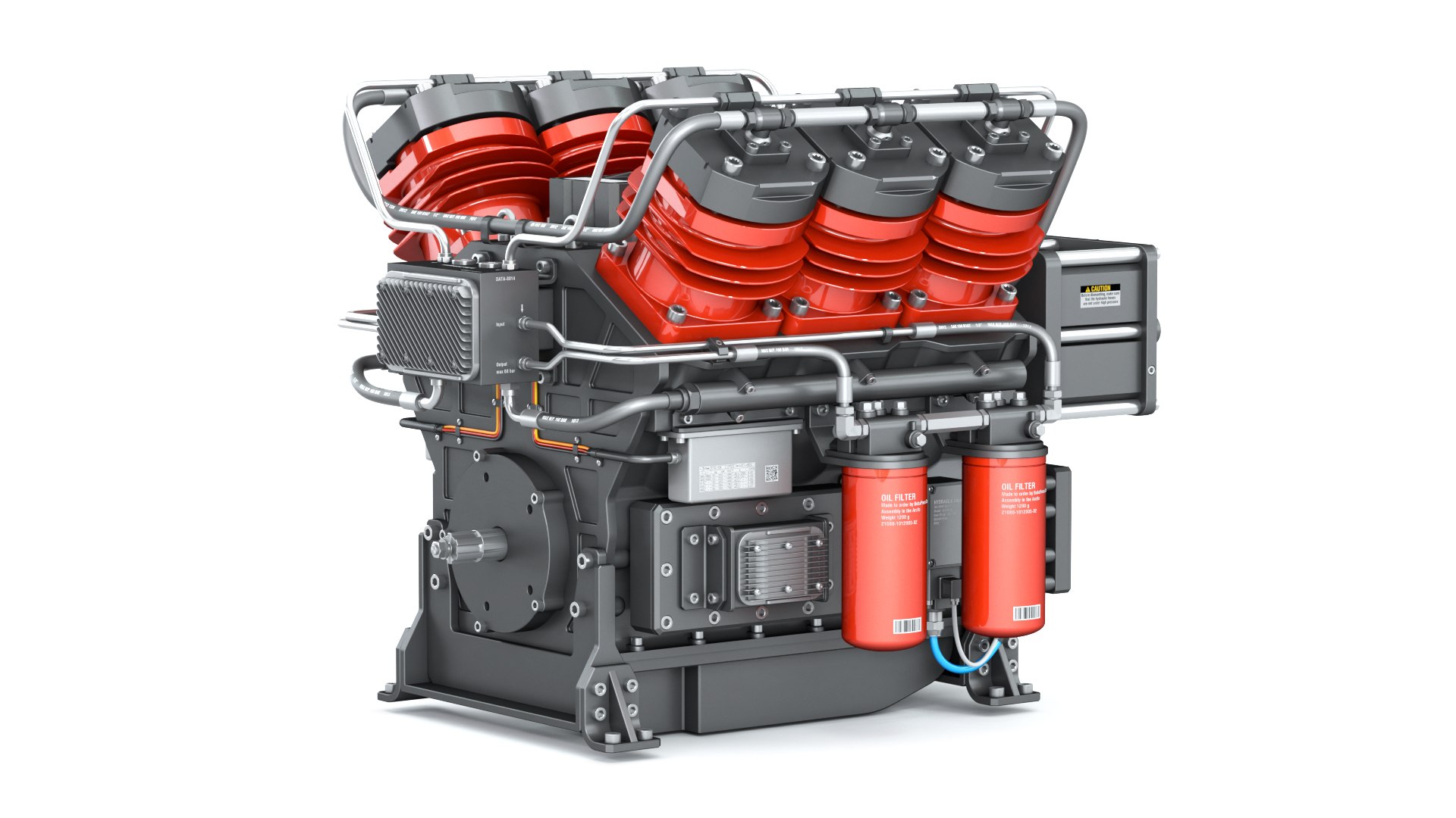 3D Model Engine V6 - TurboSquid 2167109