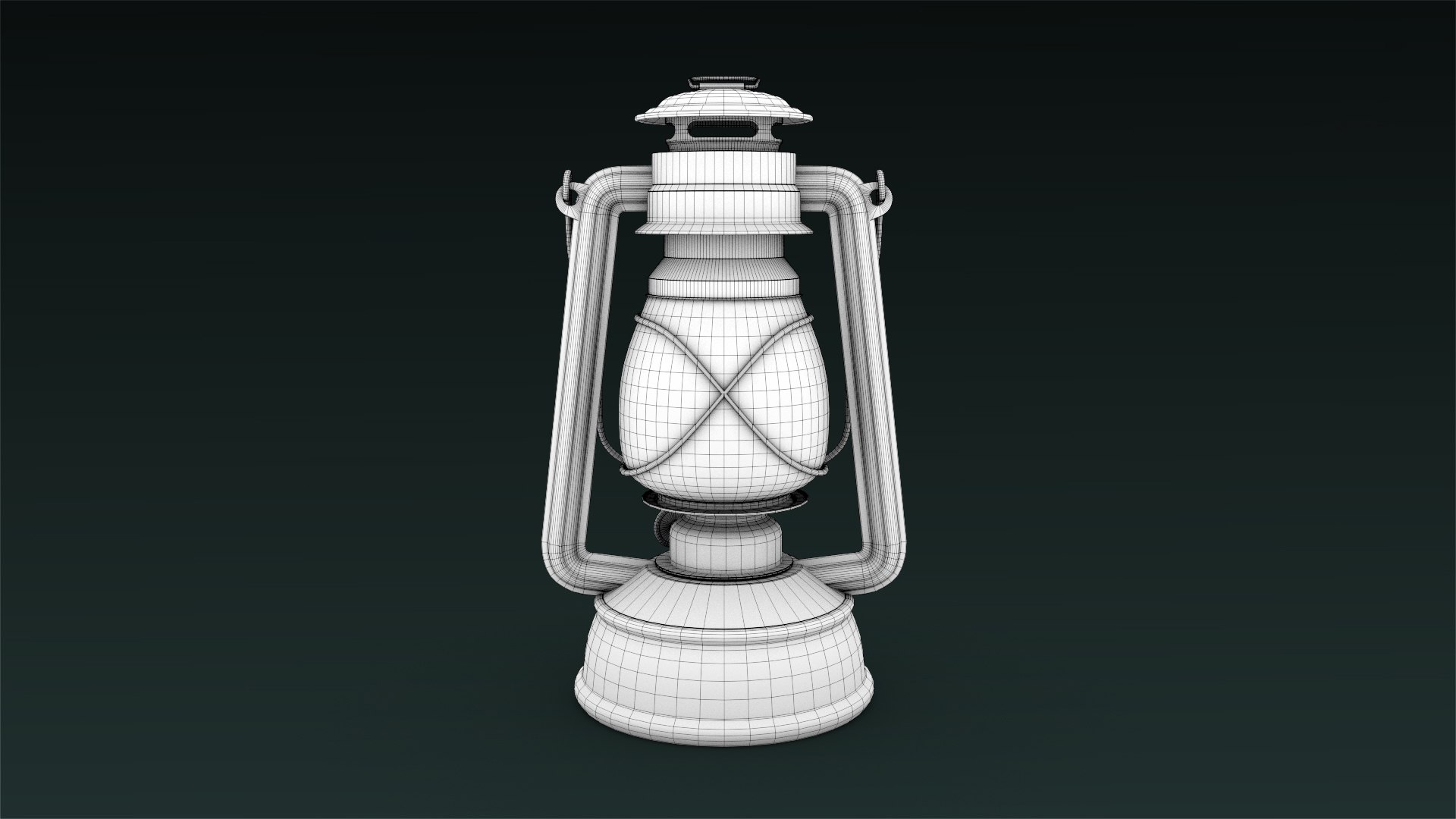 Low-poly Lantern 3D - TurboSquid 1636685