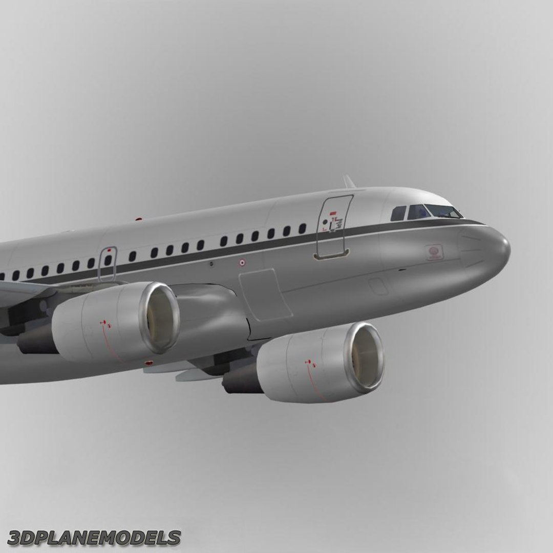 Airbus A318 Private A-318 3ds