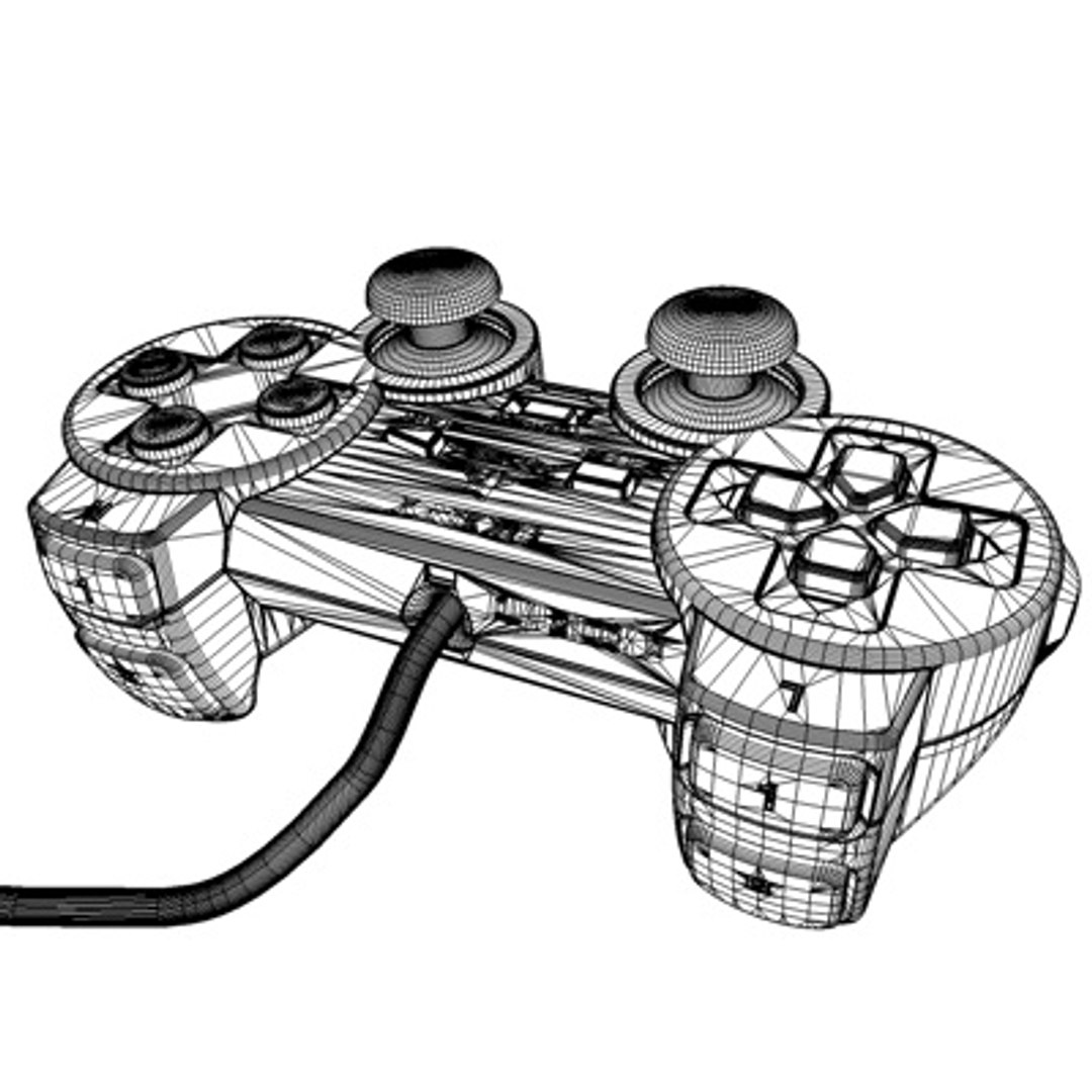 C4d Playstation 2 Joypad Sony
