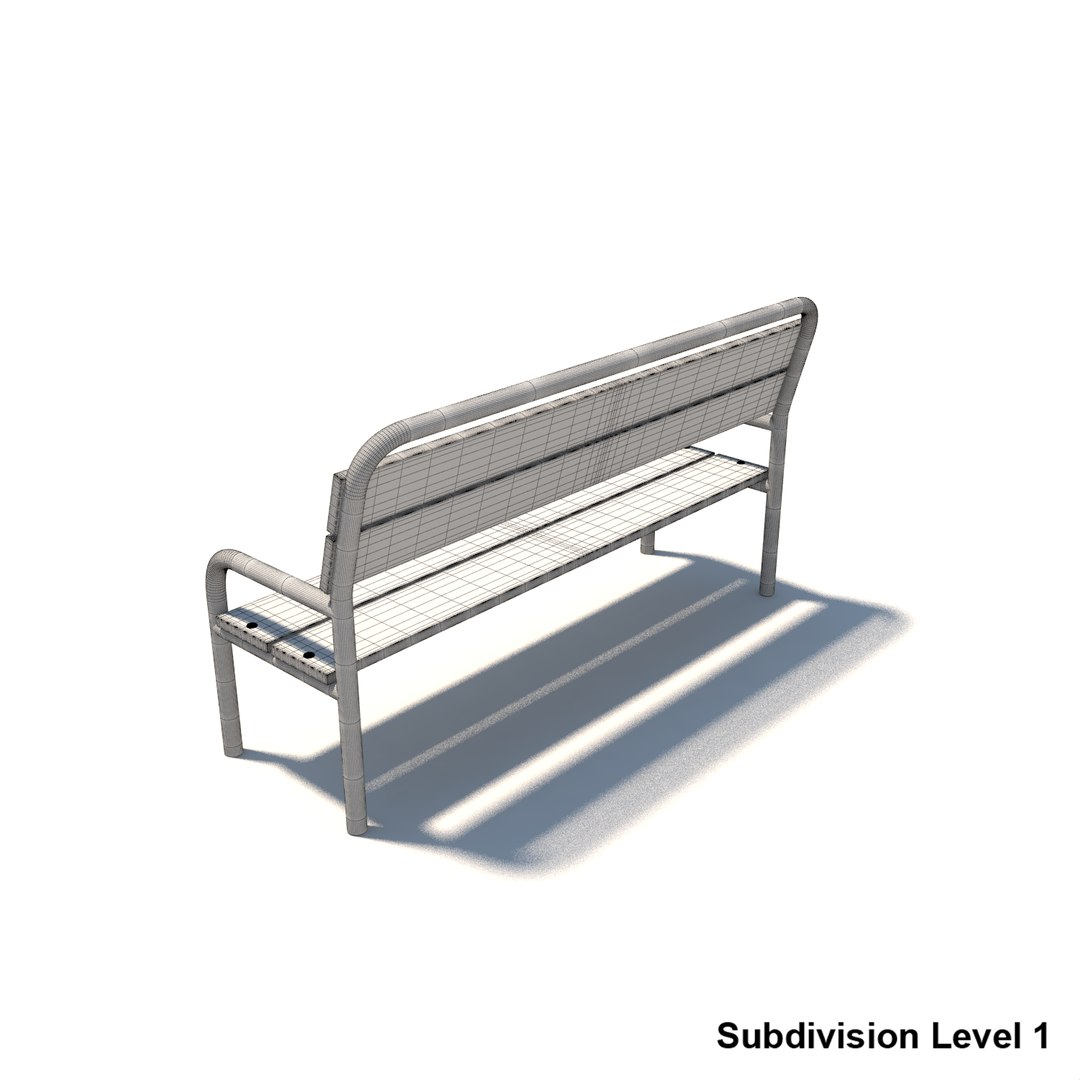 3d Model Bench