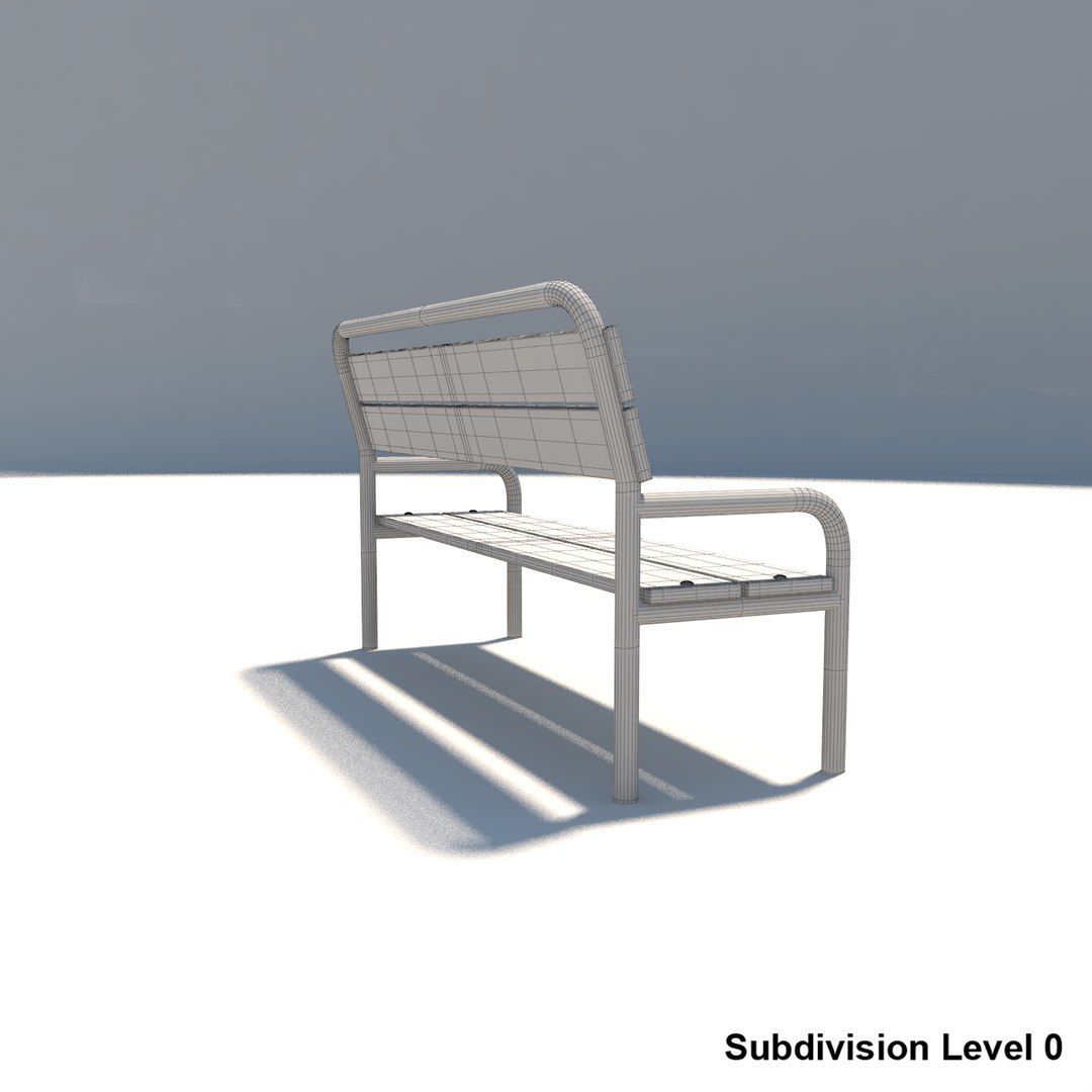 3d Model Bench