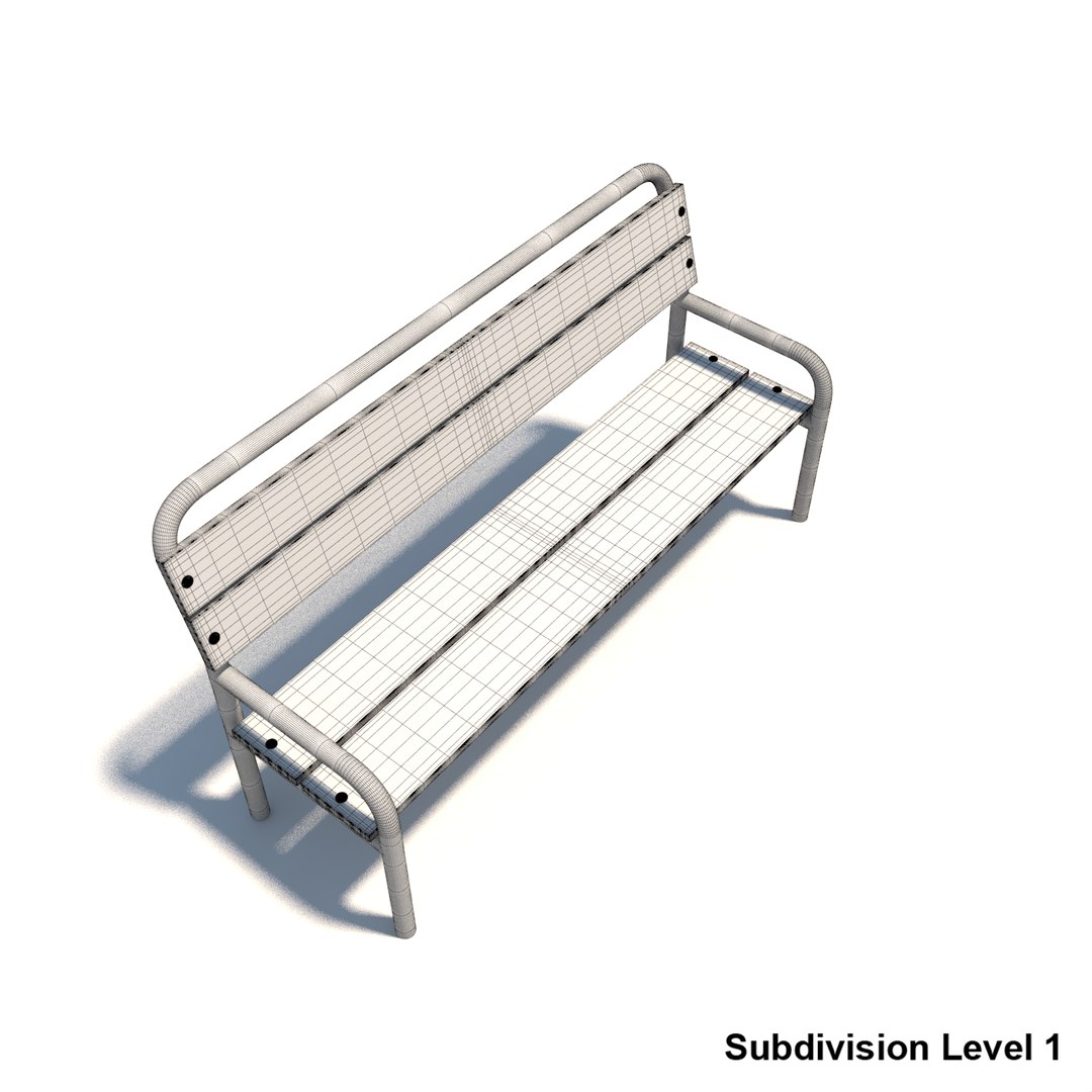 3d Model Bench