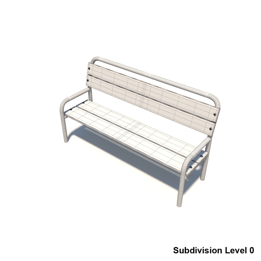 3d Model Bench
