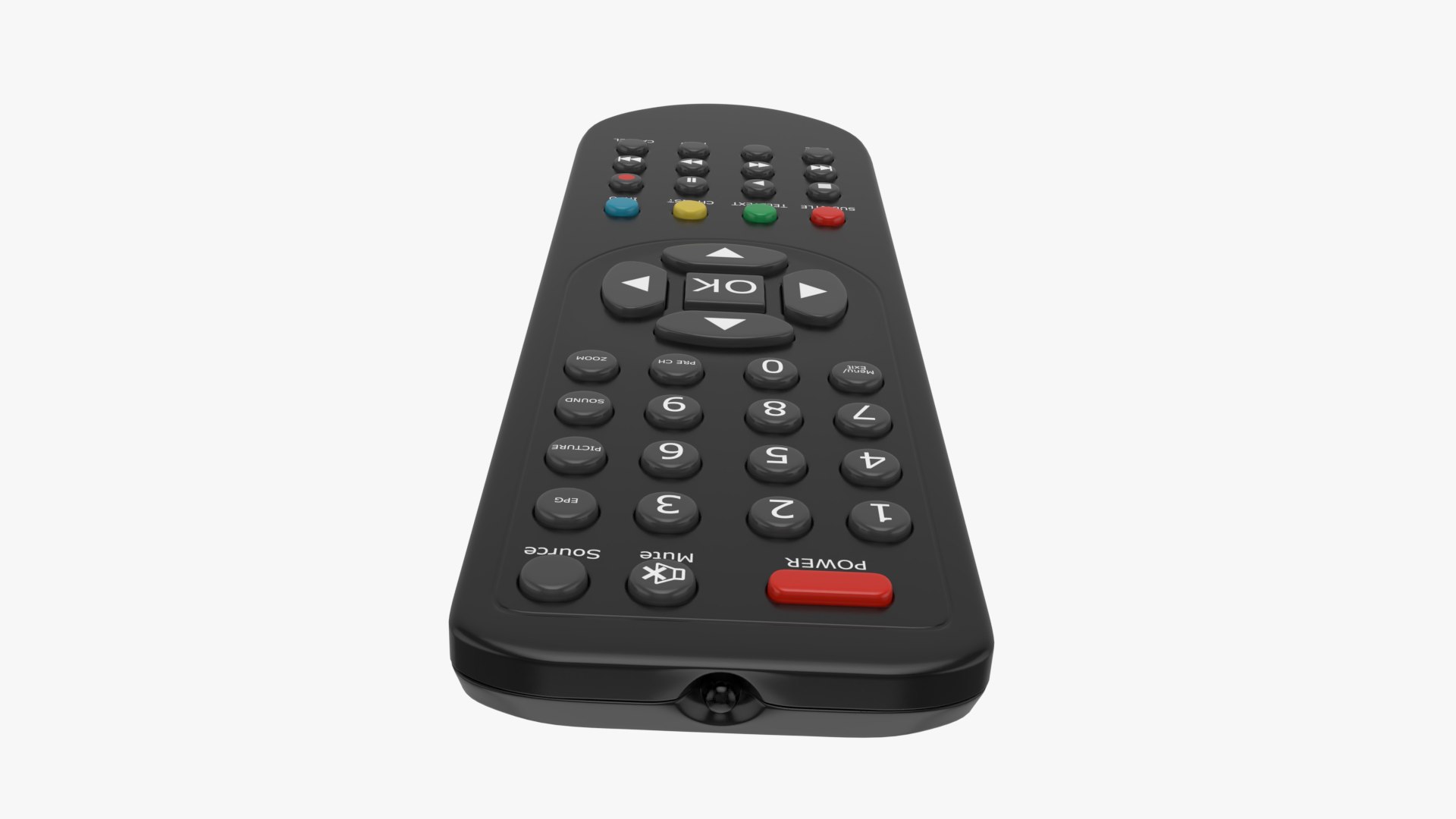 Tv Remote Control 3D Model - TurboSquid 1978645