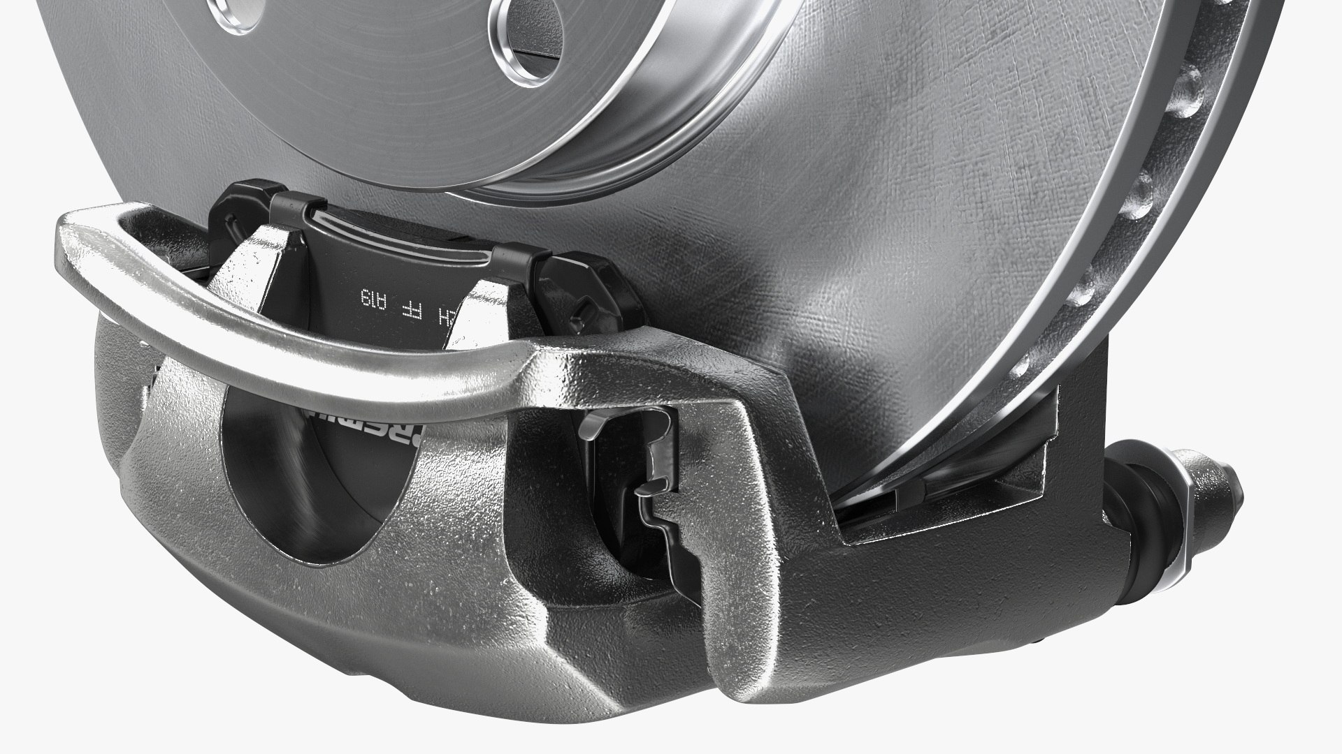 A-Premium Brake Caliper Pads Disk 3D Model - TurboSquid 2045386