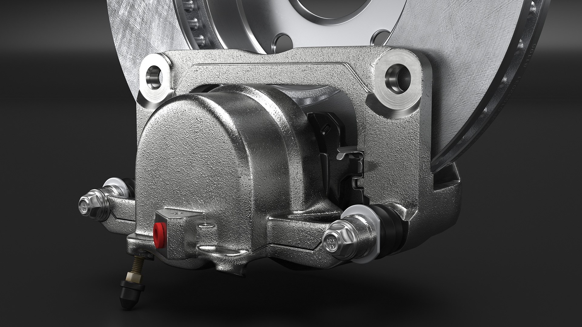 A-Premium Brake Caliper Pads Disk 3D Model - TurboSquid 2045386