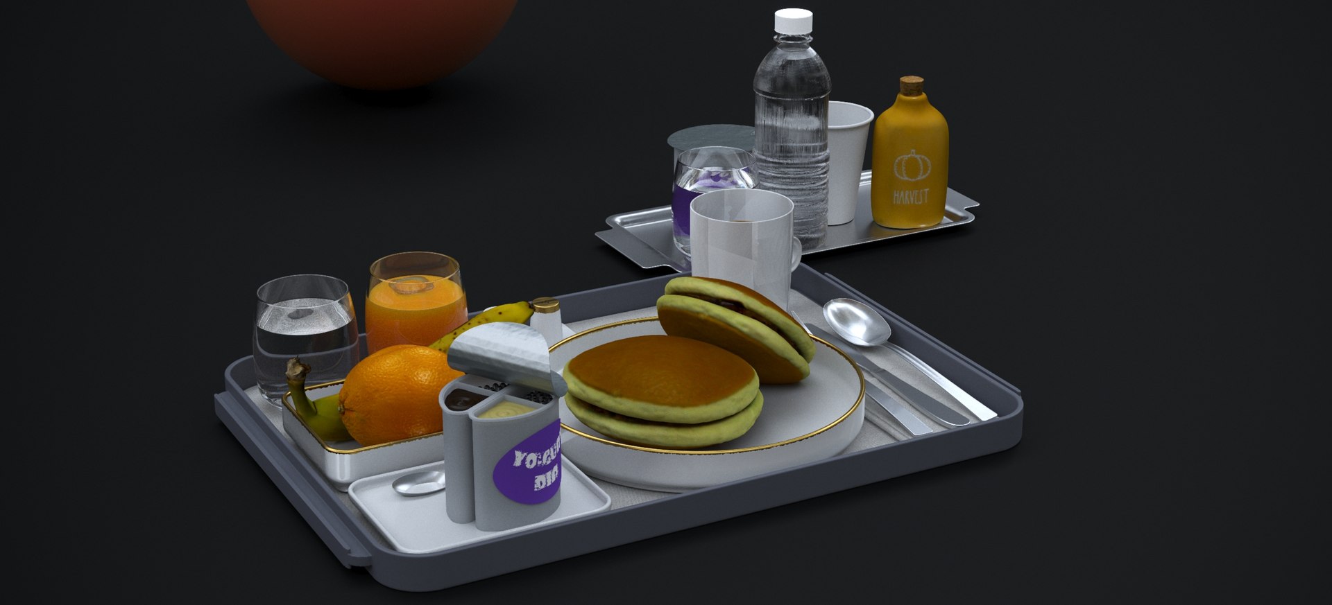 PREMIUM ECONOMY INTERCONTINENTAL BREAKFAST 2024 Model - TurboSquid 2213812