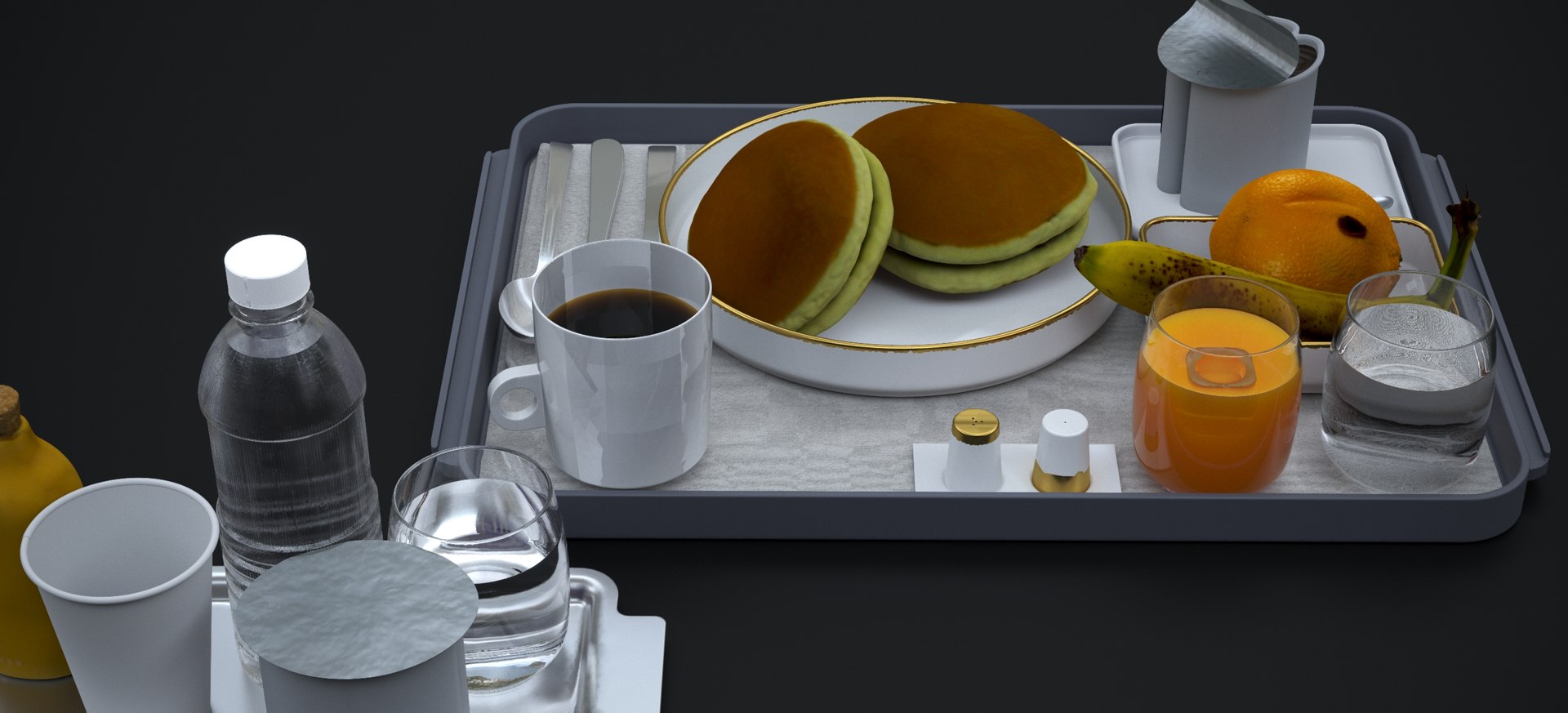 PREMIUM ECONOMY INTERCONTINENTAL BREAKFAST 2024 Model - TurboSquid 2213812