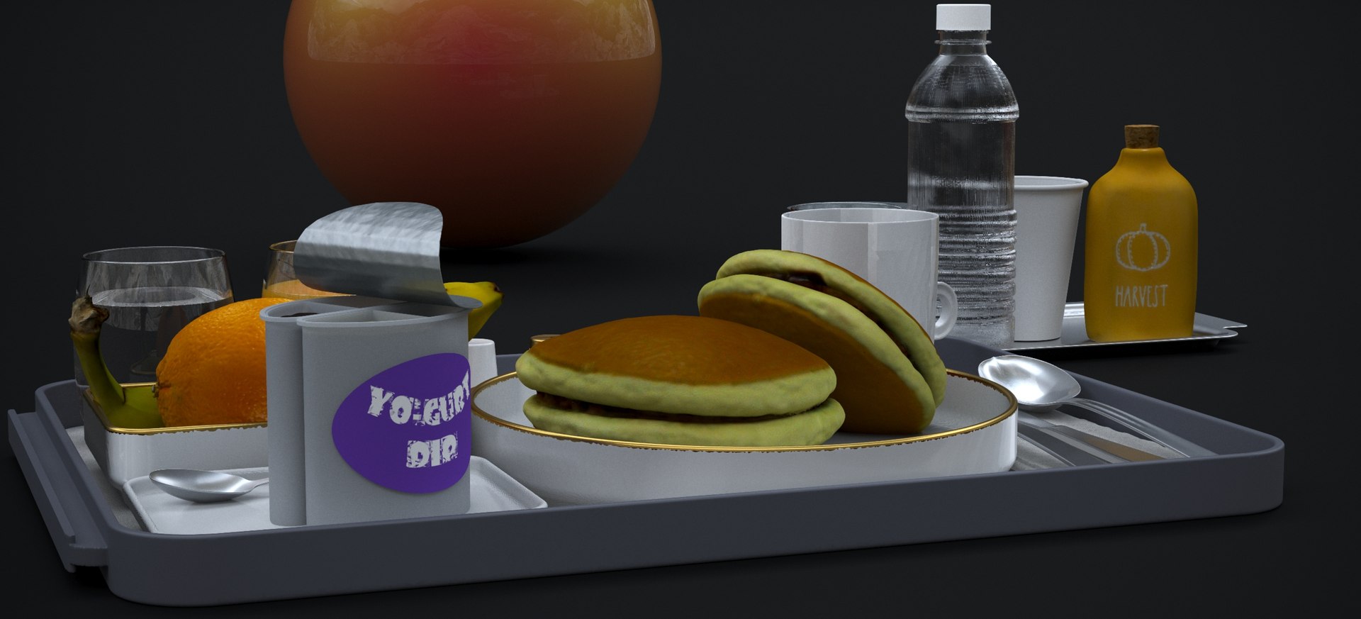 PREMIUM ECONOMY INTERCONTINENTAL BREAKFAST 2024 Model - TurboSquid 2213812