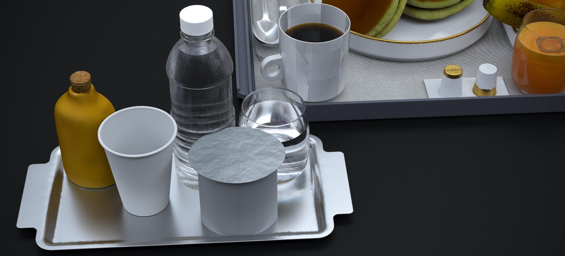PREMIUM ECONOMY INTERCONTINENTAL BREAKFAST 2024 Model - TurboSquid 2213812