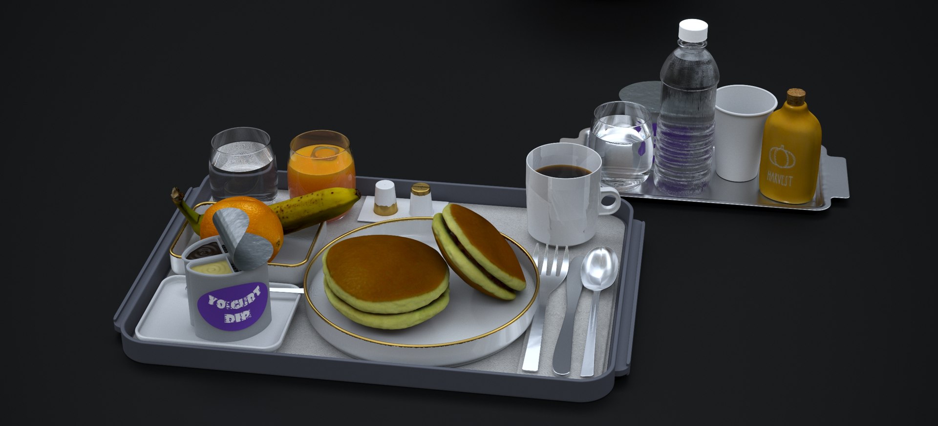 PREMIUM ECONOMY INTERCONTINENTAL BREAKFAST 2024 Model - TurboSquid 2213812