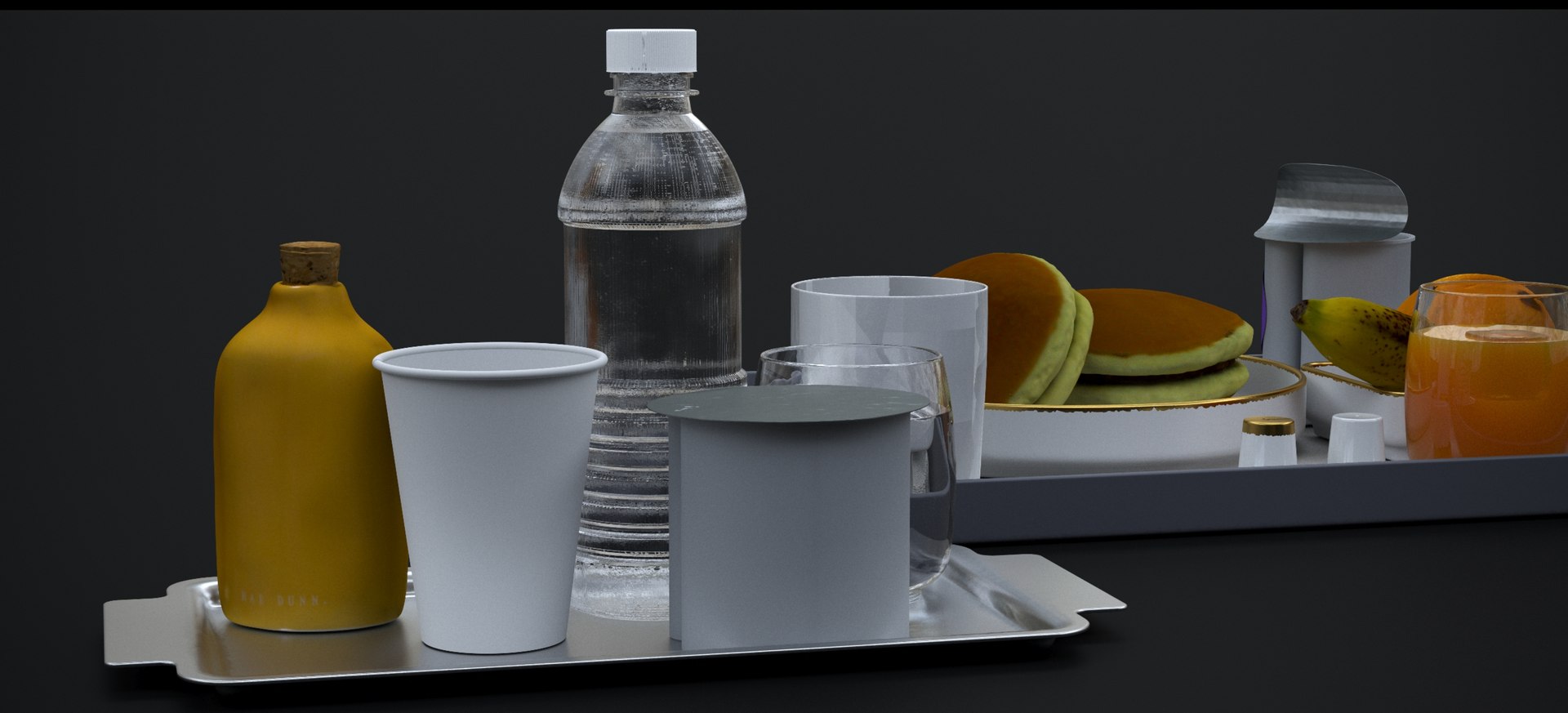 PREMIUM ECONOMY INTERCONTINENTAL BREAKFAST 2024 Model - TurboSquid 2213812
