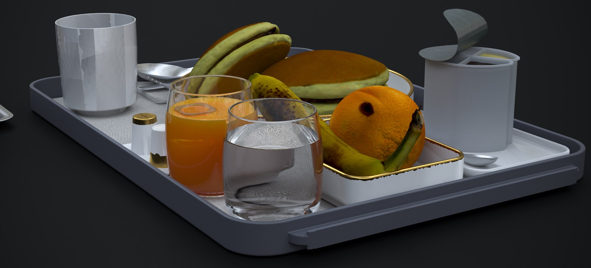 PREMIUM ECONOMY INTERCONTINENTAL BREAKFAST 2024 Model - TurboSquid 2213812