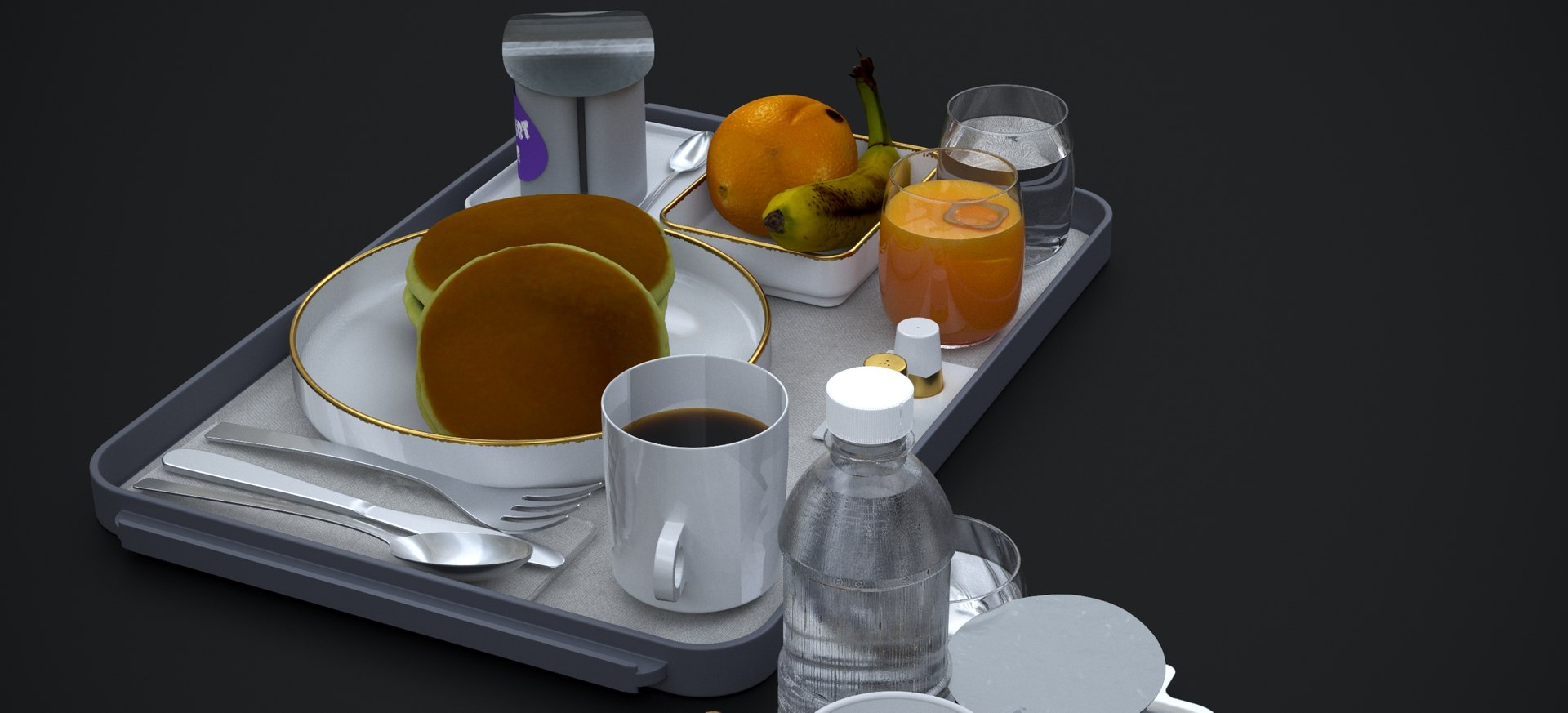 PREMIUM ECONOMY INTERCONTINENTAL BREAKFAST 2024 Model - TurboSquid 2213812