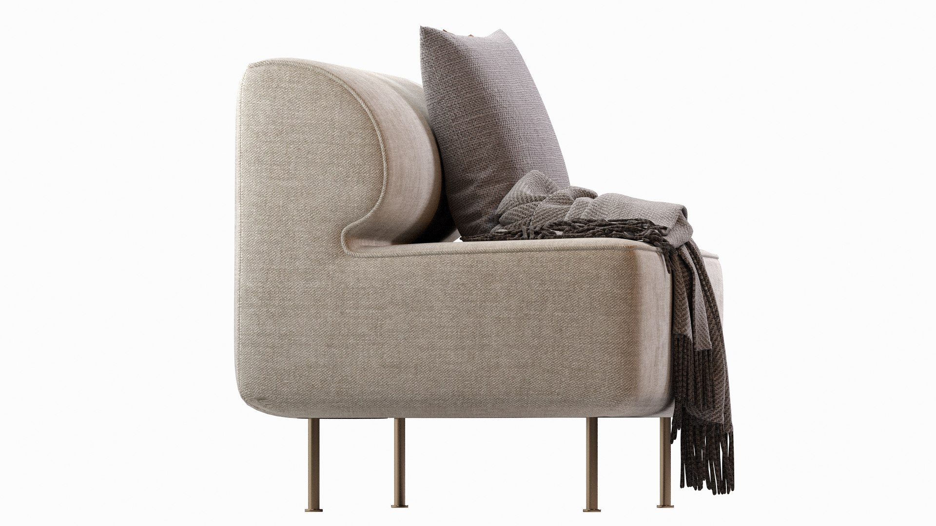 3D Eave Dining Sofa - TurboSquid 2047303