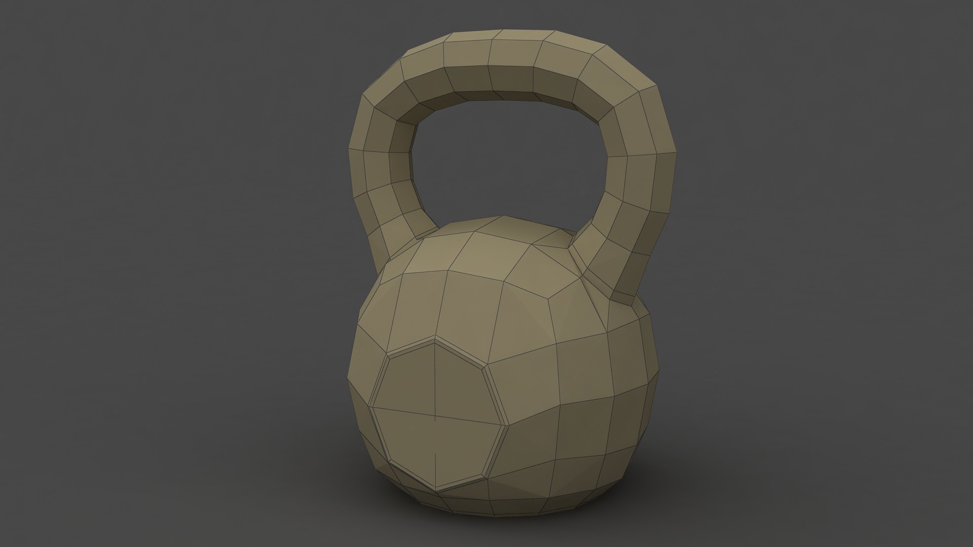 Kettlebell Model - TurboSquid 2008548