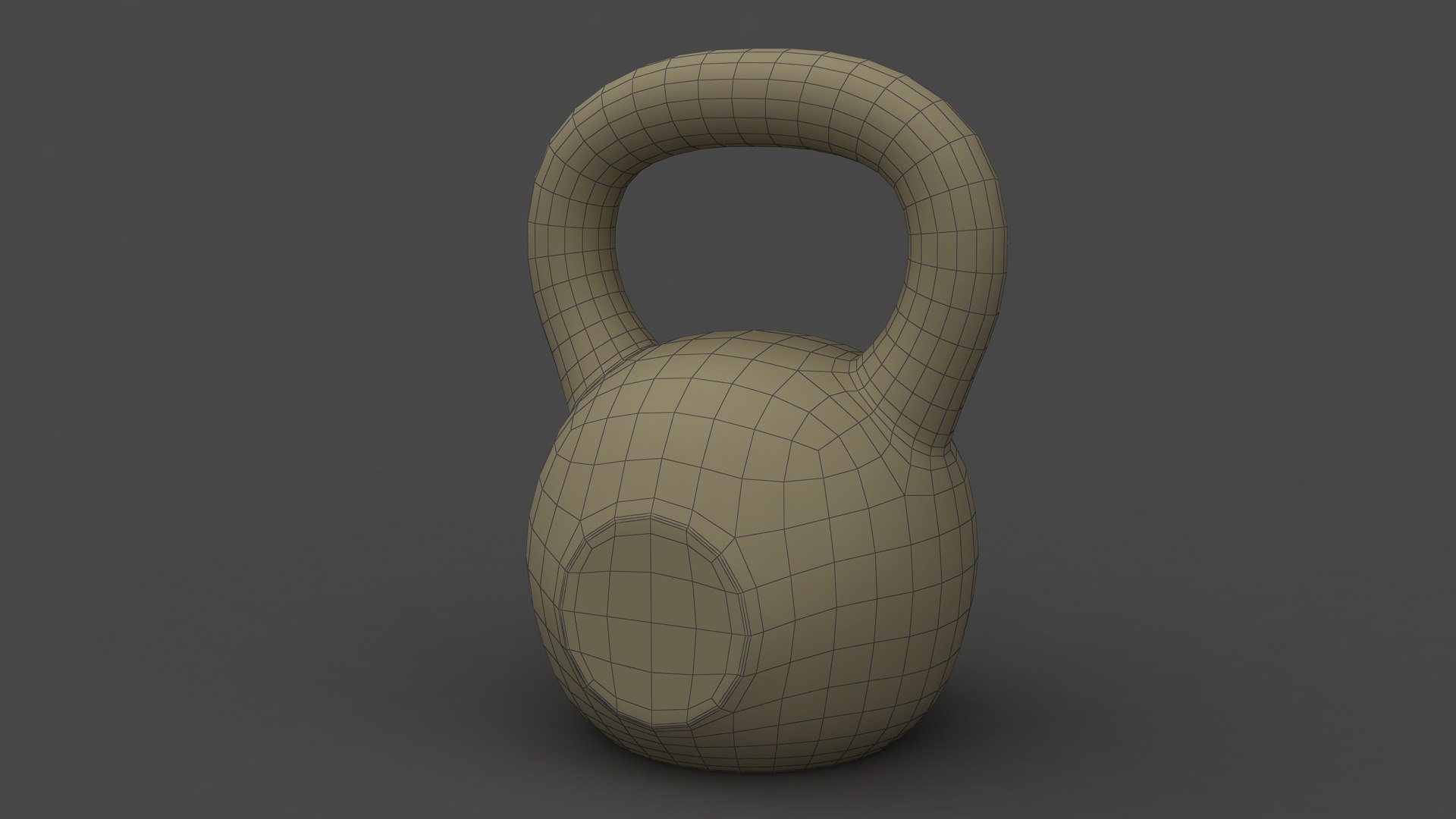 Kettlebell Model - TurboSquid 2008548