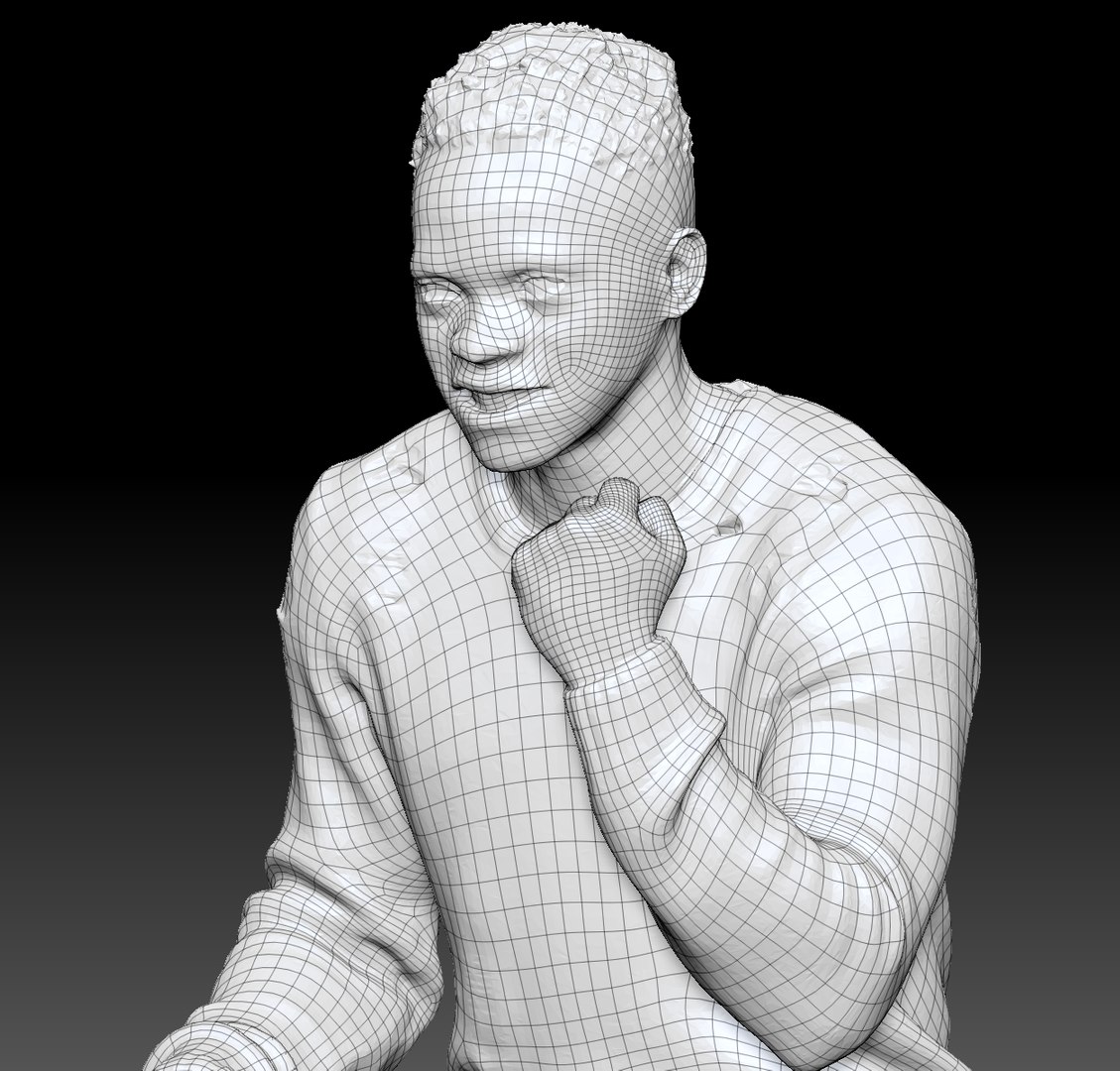 3D Model Photogrammetry Man Casual People - TurboSquid 1658961