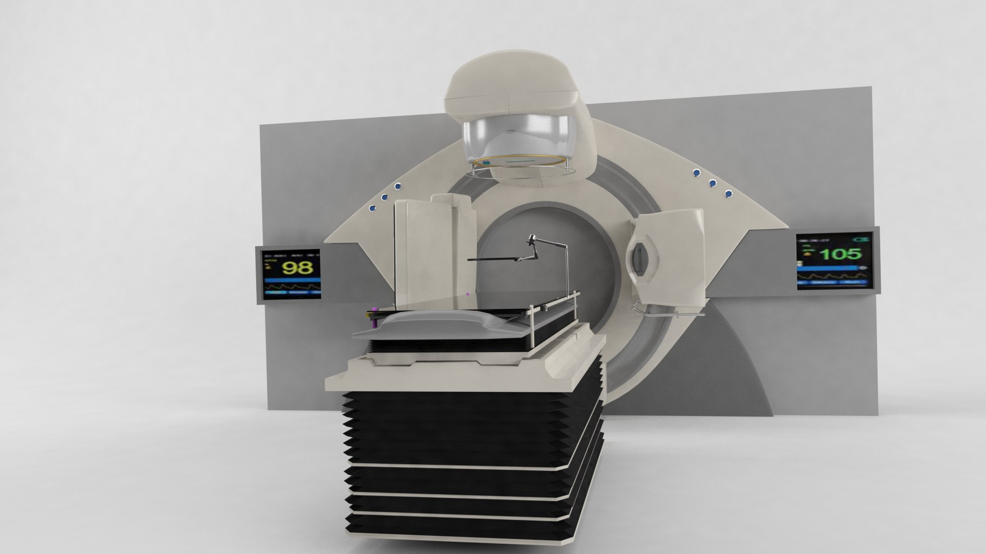3d Model Of Elekta Infinity Machine