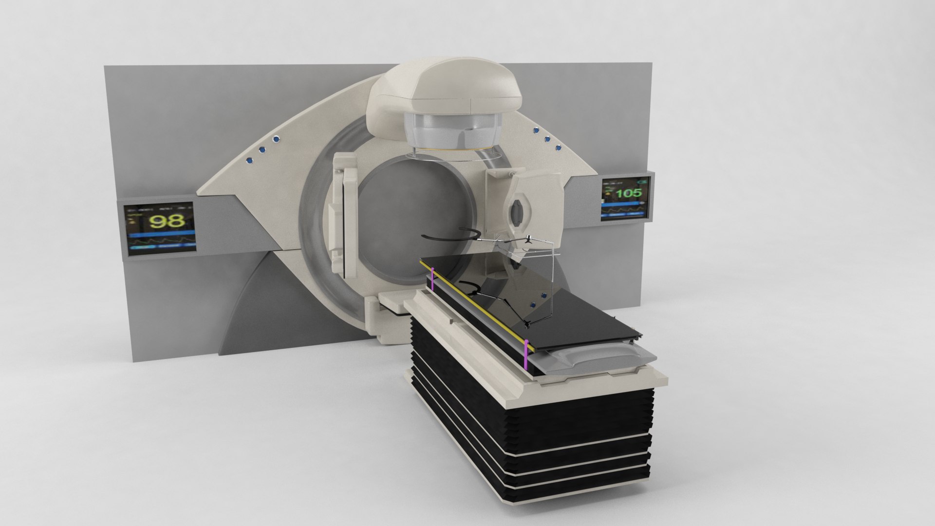 3d Model Of Elekta Infinity Machine