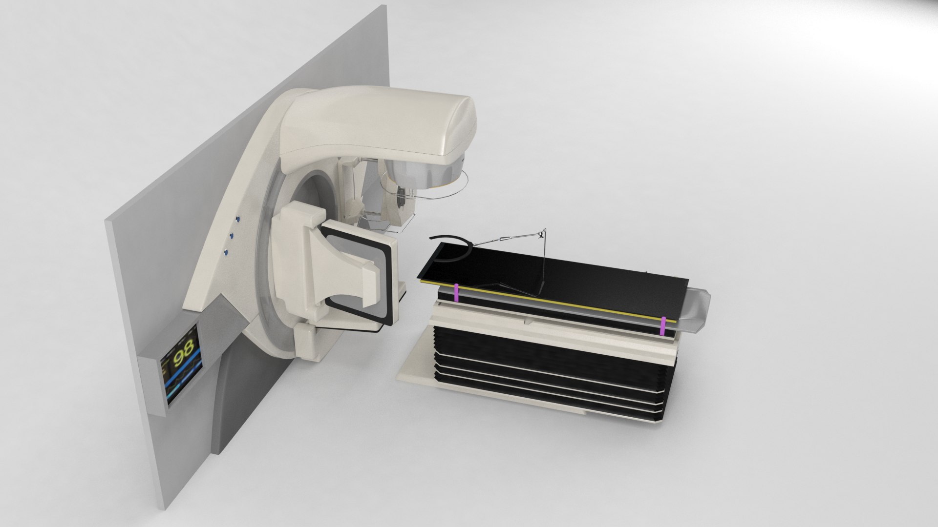 3d Model Of Elekta Infinity Machine