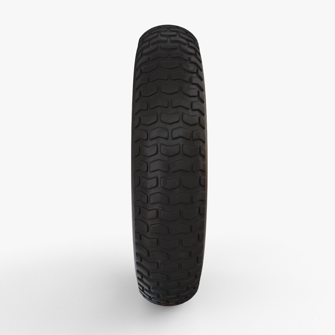 Wheel Flat 3d Model