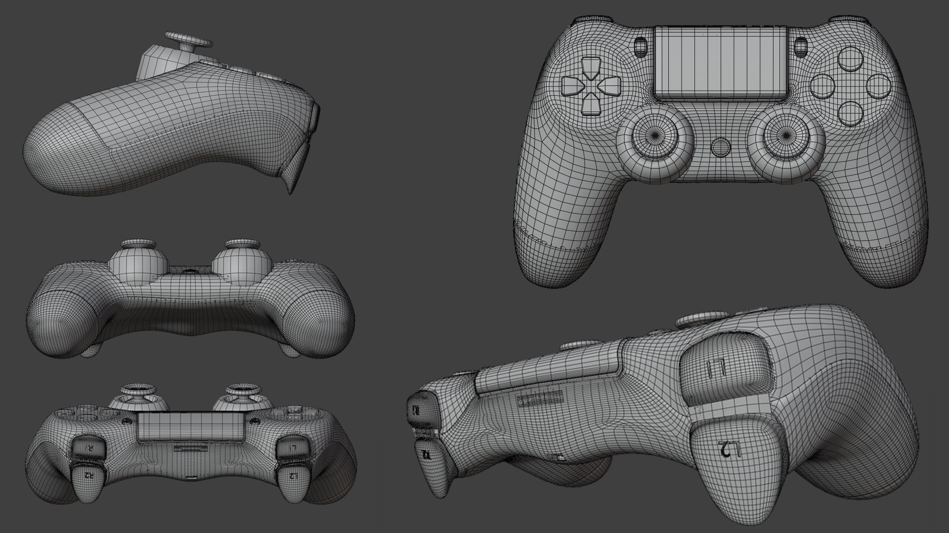 Ps4 Controller 3D - TurboSquid 1592727
