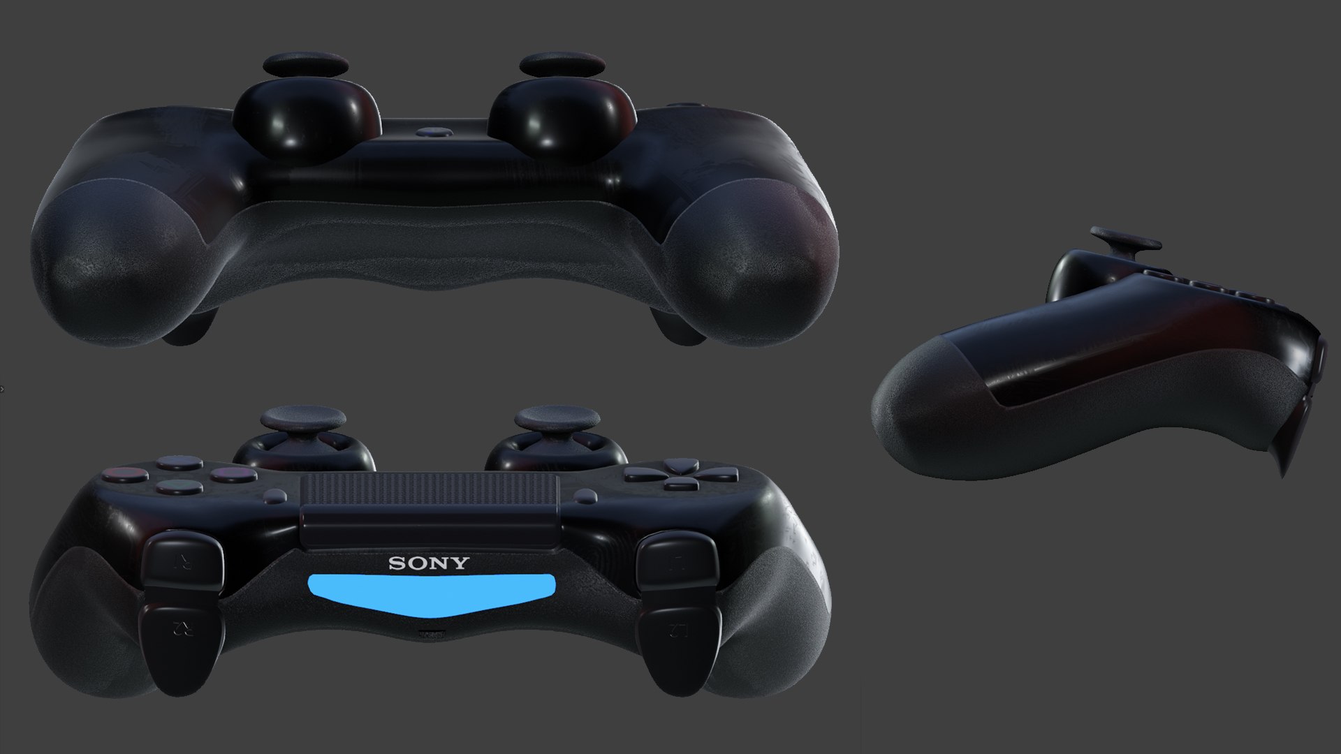 Ps4 Controller 3D - TurboSquid 1592727